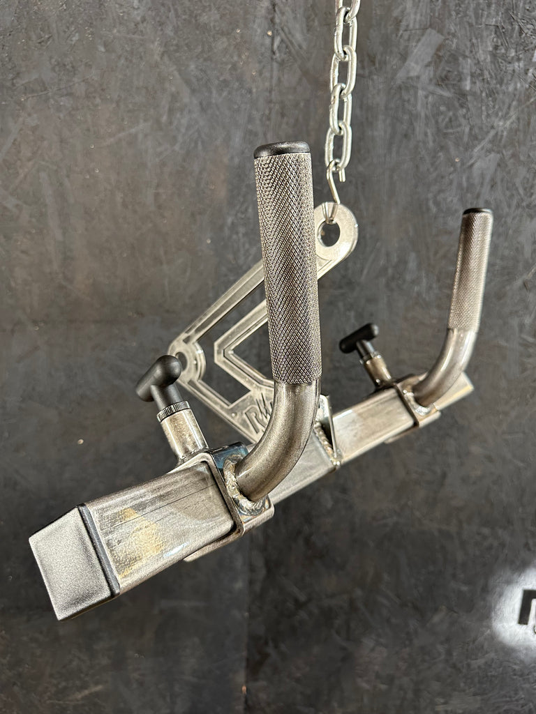 Angled Pulldown / Row Cable Attachment – Raw Motive Works LLC