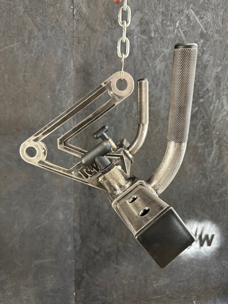 Angled Pulldown / Row Cable Attachment – Raw Motive Works LLC